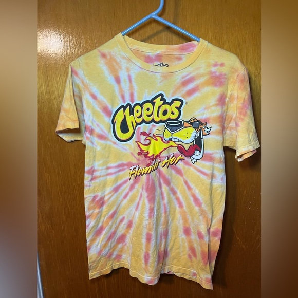 Cheetos | Shirts | Cheetos Adult Tiedye Cheetos Flamin Hot Tshirt ...